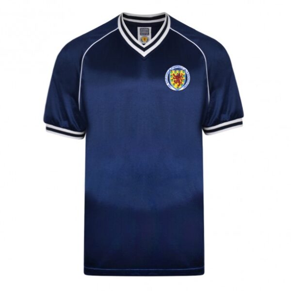 Scotland 1982 Retro Football Shirt - UKFootball.net - UK Football Archive